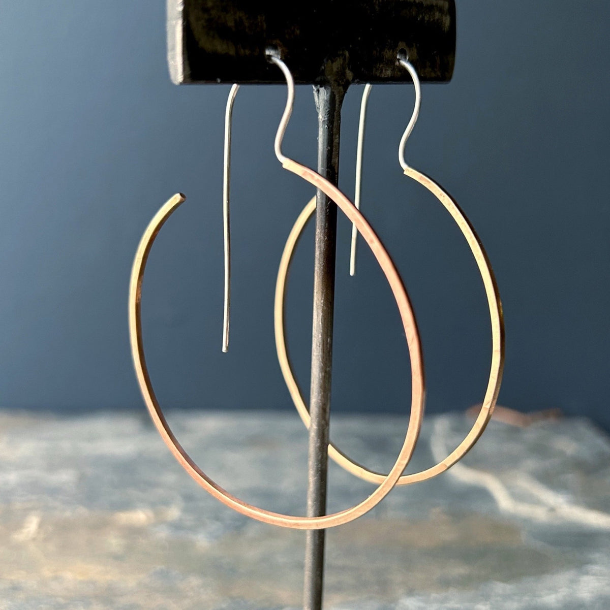 Seeress Hoop - Large | Three Flames Silverworks