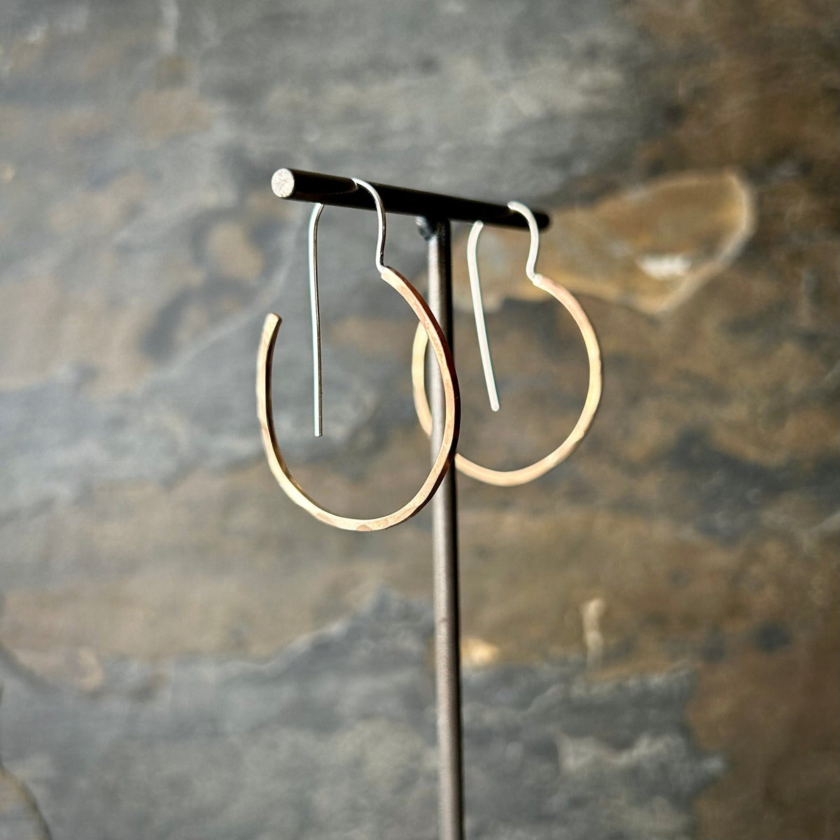 Seeress Hoop - Small | Three Flames Silverworks